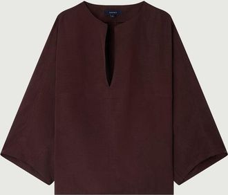SOEUR BLOUSE ILONA MARRON