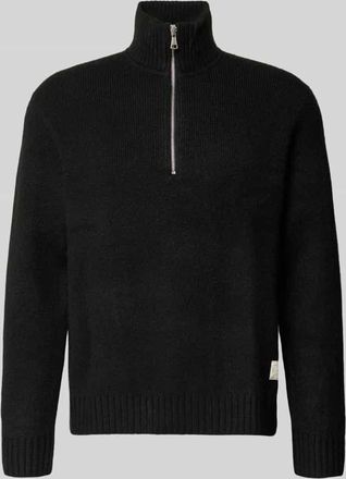 Jack & Jones Relaxed Fit Strickpullover aus elastischem Woll-Mix