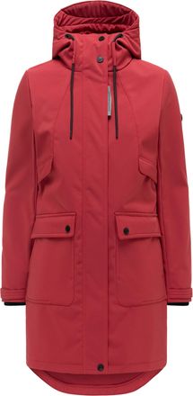 Navahoo Damen Softshell &Uuml;bergangsjacke Morgennebel mit Kapuze