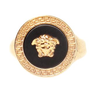 Versace Medusa Kopfring - - Accessories - Herren - Gelb - 62 MM