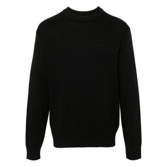 J.Lindeberg Kino Merino Crew - - Knitwear - Herren - Schwarzk - 2XL
