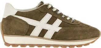 Hogan Homme, Chaussures, Vert, Taille: 42 1/2 EU Baskets 86er