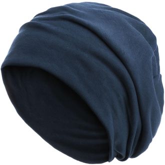 style3 Slouch Beanie aus atmungsaktivem, feinem und leichten Jersey Unisex M&uuml;tze Haube Bini Einheitsgr&ouml;&szlig;e