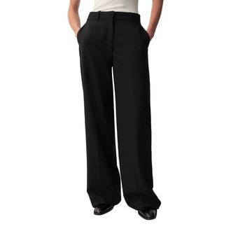 Calvin Klein Pantalon large taille haute