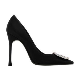 Amina Muaddi Camelia Pump 105 - - Shoes - Damen - Schwarzk - 41 EU