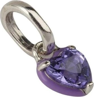 Pandora ME Chakra Herz Mini Dangle Charm - - Accessories - Damen - Lila - ONE SIZE