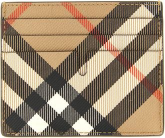 Burberry Sandon Card Case - Camel