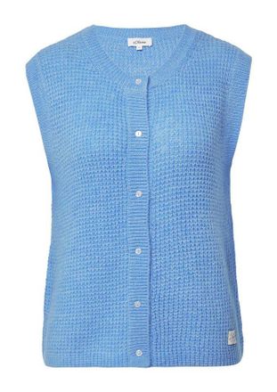 s.Oliver Cardigan Strickjacke Strickweste aus Alpakamix