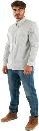 Lacoste Chemise ch5084 737 Blanc/Vert 42