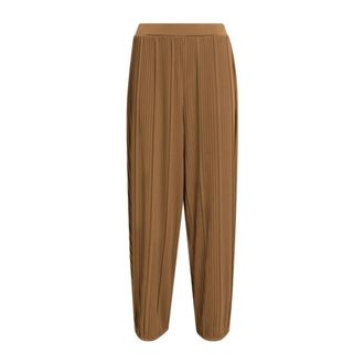 Max Mara Wide Hosen - - Trousers - Damen - Braun - L