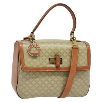 Celine Pre-owned Cuir sacs-main - Femme - Pre-owned - Beige - Taille: ONE Size