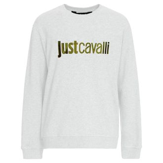 Just Cavalli Homme, Sweatshirts et sweats à capuche, Blanc, Taille: M Pulls