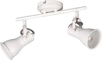 Trio Leuchten Deckenleuchte Steam 813400227, Metall weiß antik, exkl. 2x E14