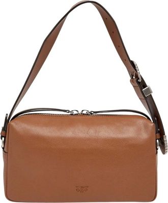 Pinko Pinko, Femme, Sacs, Brun, Taille: ONE Size Bauletto Trittico