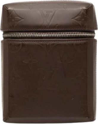Louis Vuitton Mini Pochette Pre-owned - Femme - Pre-owned - Brun - Taille: ONE Size