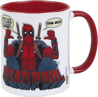 Deadpool 2 Thumbs, Rot farbiger Innen Tasse, 11oz/315ml