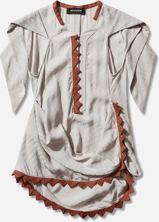 Kiko Kostadinov Women s Weathervane Top Abalone