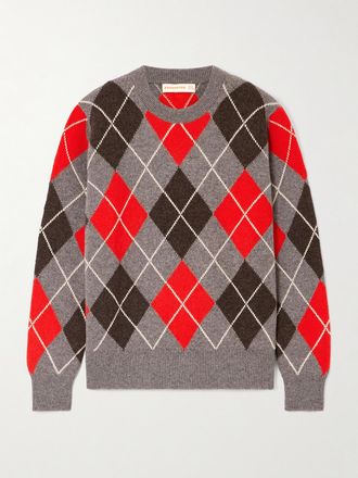 &Daughter Pull En Laine À Motif Jacquard - Multicolore