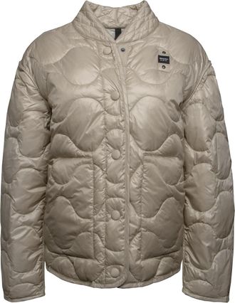 Blauer Jacke Marcy