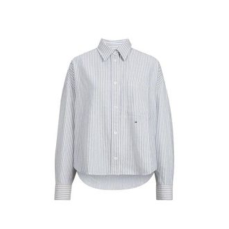 Bellerose Chemise Jaxie oversize en coton m&eacute;lang&eacute;
