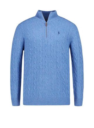 Polo Ralph Lauren Herren Troyer blau unifarben
