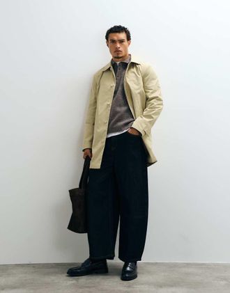 Asos Trench-coat - Taupe-Neutre