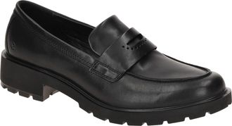 Ecco Damen Metropole Vienna Loafer Slipper, Schwarz, 42.5 EU