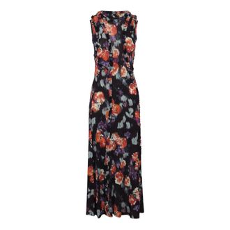 Ulla Johnson Florales Kleid mit R&uuml;schen - - Dresses - Damen - Mehrfarbig - S