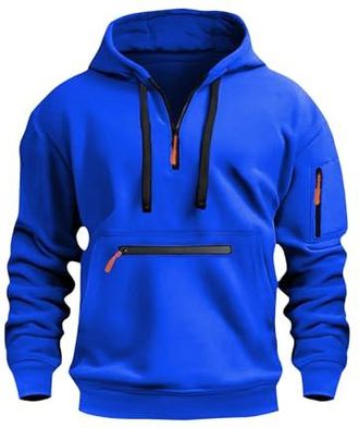 Generic TOFOTL Pull Homme Hiver Chemise Polaire Survetement Tie-Dye Chauffante Mode Militaire Legere Camionneur Original Sweat sans Capuche Sweatshirts Pull P