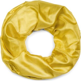 styleBREAKER Schlauchschal Seidiger Einfarbiger Loop