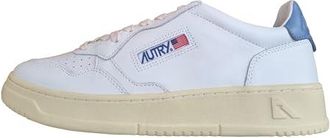 Autry Medalist Chaussures Baskets Homme en Cuir LL89 Blanc et Temp&ecirc;te, Blanc et temp&ecirc;te, 45 EU