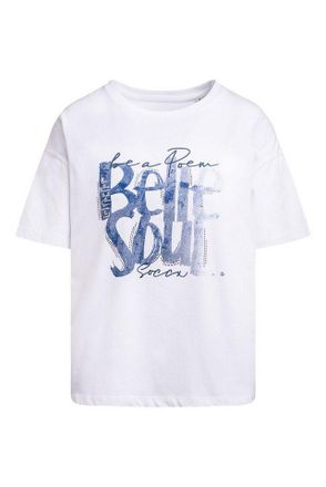 soccx Rundhalsshirt aus Baumwolle