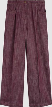 Momoni Pantalon Azulado Bordeaux