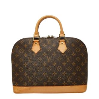 Louis Vuitton Sac &agrave; main Alma Monogram Pre-owned - Femme - Pre-owned - Brun - Taille: ONE Size