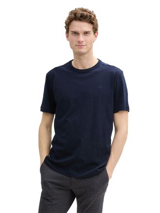 Tom Tailor Herren 1045627 T-Shirt, 10668 - Sky Captain Blue, M EU