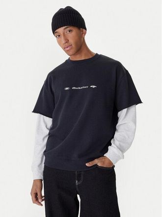 Quiksilver Sweatshirt Openbar Crew EQYFT05154 Schwarz Oversize