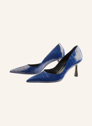H&ouml;gl Lack-Pumps blau