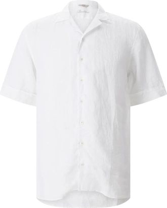 Stenstr&ouml;ms Homme, Chemises, Blanc, Taille: XL Chemise &agrave; Manches Courtes