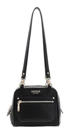 Guess sac &agrave; &eacute;paule Marsha Box Shoulder Bag Black noir