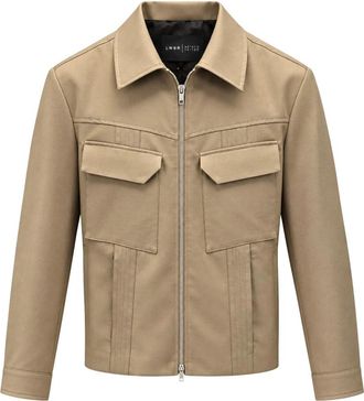 low brand Shirt Jacke Drill Wolle - - Jackets - Herren - Beige - L