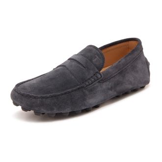 Tod's Mocassino Gommino Macro 52K - Homme - Chaussures - Bleu - Taille: 42 EU