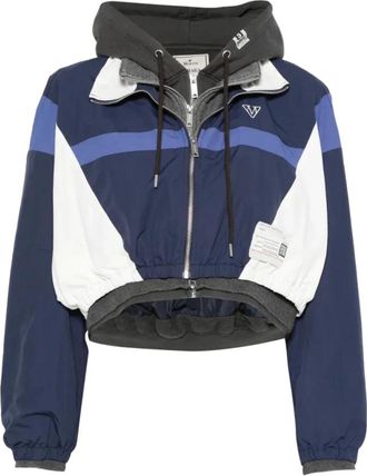 Miharayasuhiro Mihara Yasuhiro, Femme, Vestes, Multicolore, Taille: 34 FR Triple Layerd Nylon Parka