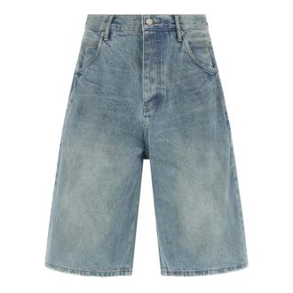 Purple Homme, Shorts, Bleu, Taille: W34 P070 Vintage Dust Bowl bermuda shorts