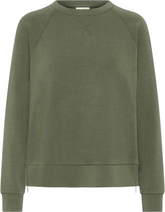 Part Two SweaT-shirt - Femme - Sweatshirts et sweats &agrave; capuche - Vert - Taille: 40 FR
