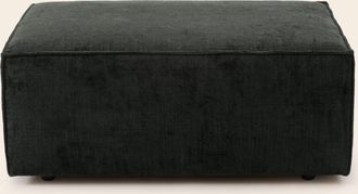 Madura Pouf Dyonis Chenille Gris vert - GRIS