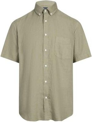 Eden Park Chemise droite boutonn&eacute;e en lin