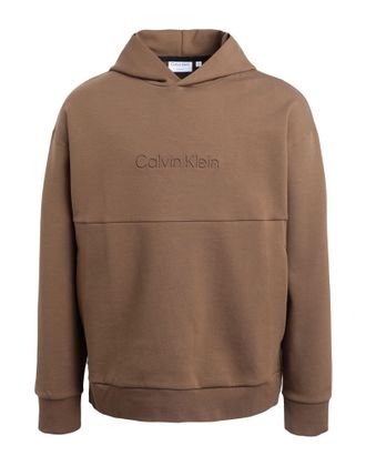 Calvin Klein COMFORT DEBOSSED LOGO HOODIE