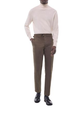 Fursac Chino ajust&eacute; en toile de coton - Taille 36 - Homme