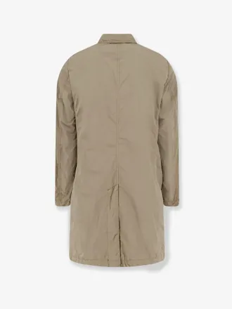 Aspesi Mens Raincoat Lemon Beige Polyester Coat