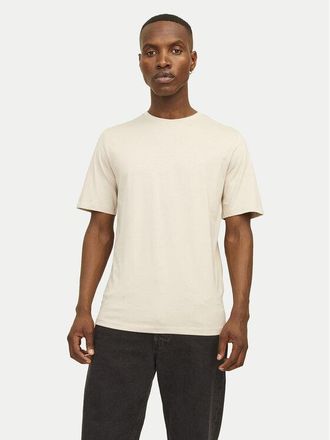Jack & Jones Jack & Jones T-Shirt Oragnic Basic 12156101 Beige Regular Fit
